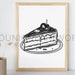 Cake SVG Bundle, PNG, Birthday Cake Clipart, Hand Drawn Cakes Vector ...