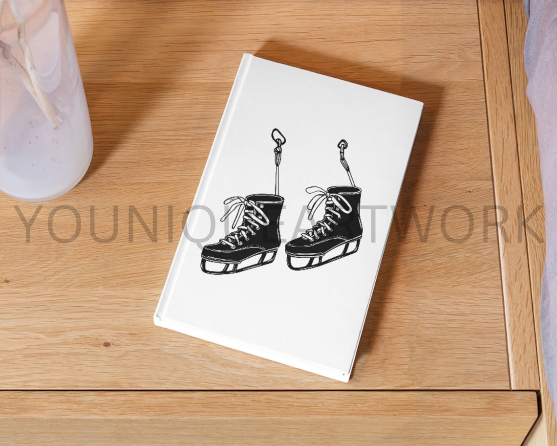 Ice Skating SVG Bundle PNG Ice Skates Clipart Hand Drawn - Etsy