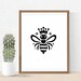 Bee SVG Bundle, Bees Clipart, Hand Drawn Bee Lovers Theme Vector ...