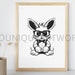 Cute Rabbit SVG Bundle PNG Baby Bunny Clipart Hand Drawn - Etsy