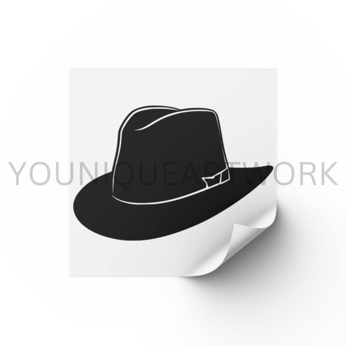 Fedora Hat SVG Bundle PNG Fedora Hat Clipart Hand Drawn - Etsy