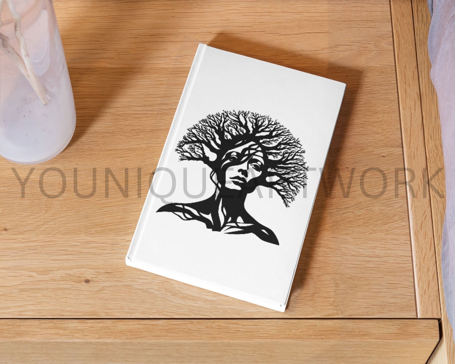 Woman Tree SVG Bundle, PNG, Unique Women Clipart, Hand Drawn Women ...