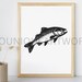 Trout SVG Bundle, PNG, Trout Fish Clipart, Hand Drawn Fishes Vector ...