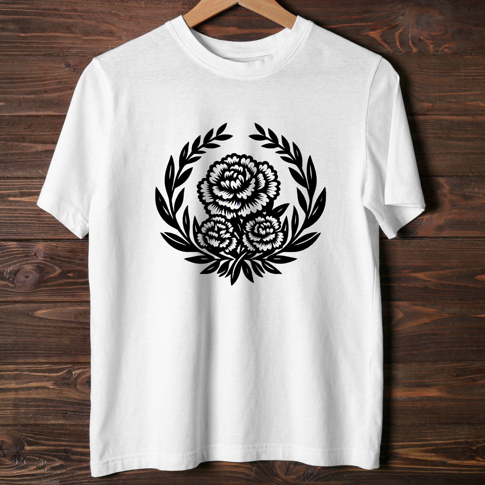 Carnation SVG Bundle, Carnations Flowers Clipart, Hand Drawn Floral Theme Vector Illustration ...