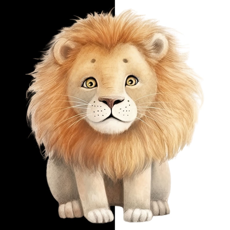 Imágenes Prediseñadas de León lindo, archivos PNG de León para ...