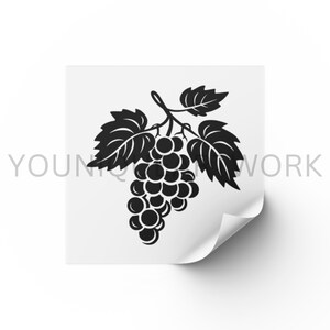 Grape SVG Bundle, PNG, Grapes Clipart, Hand Drawn Grape Vector ...
