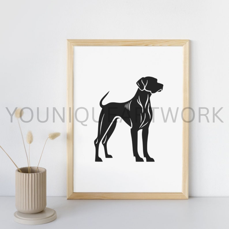 Rhodesian Ridgeback SVG Bundle, PNG, Dogs Clipart, Hand Drawn Dog ...