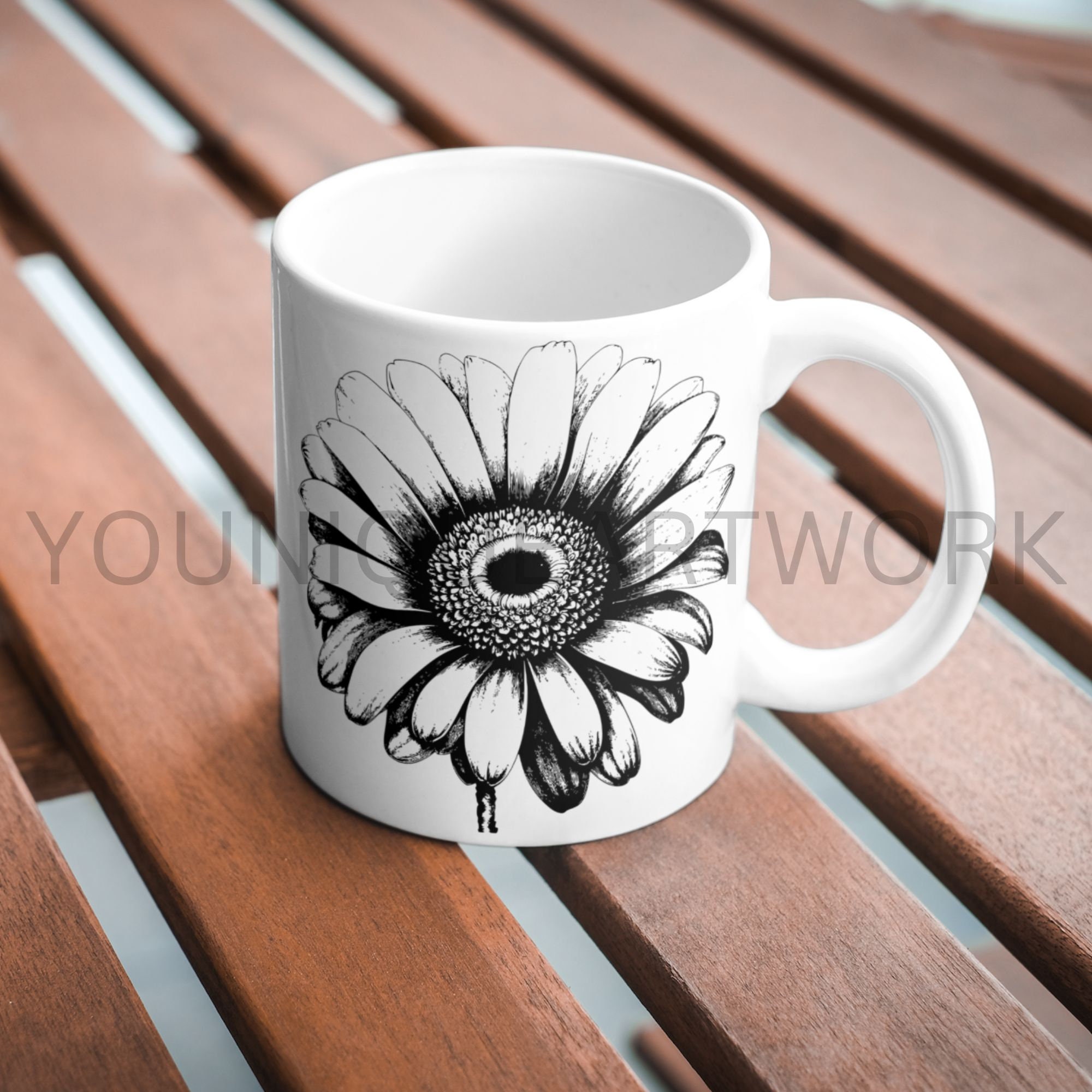Daisy SVG Bundle, PNG, Daisies SVG, Flower Clipart Cut Files, Birthday ...