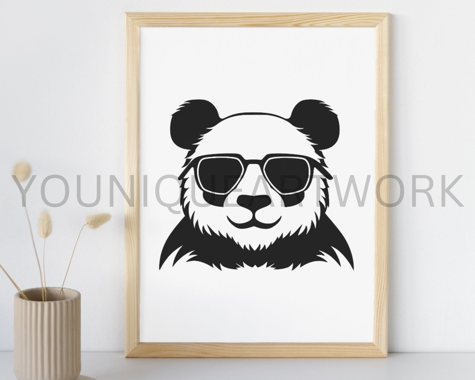 Cute Panda SVG Bundle PNG Panda Clipart Hand Drawn Panda - Etsy