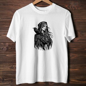 Hel SVG Bundle, Norse Goddess Clipart, Hand Drawn Celtic Mythology Gods ...