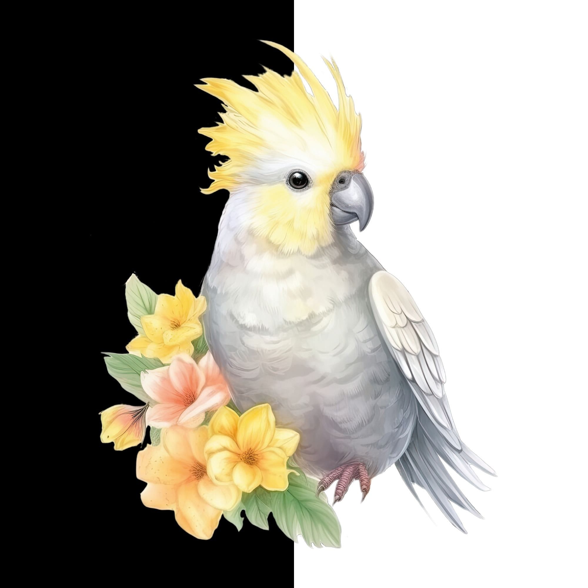 Cockatiel Clipart Cockatiel PNG Cute Birds Clip Art for - Etsy Canada
