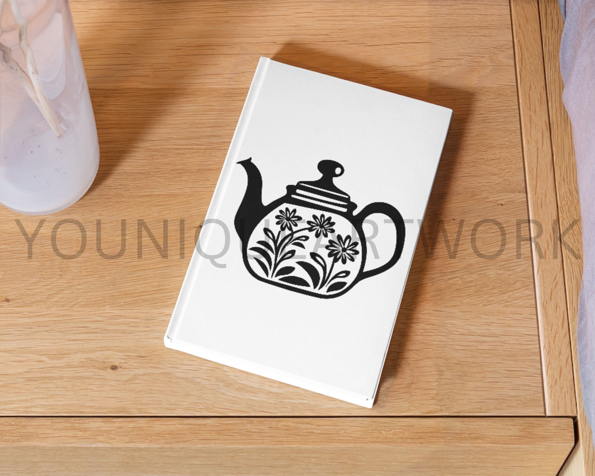 Tea SVG Bundle PNG Floral Teapot Clipart Hand Drawn - Etsy
