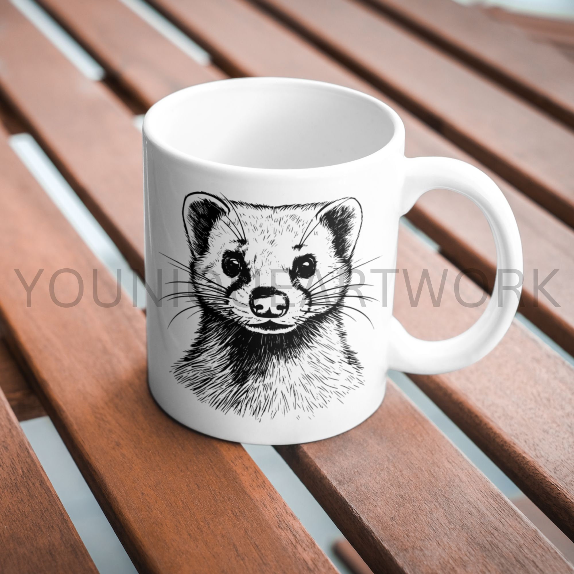 Ferret SVG Bundle PNG Ferret Clipart Hand Drawn Ferrets - Etsy UK