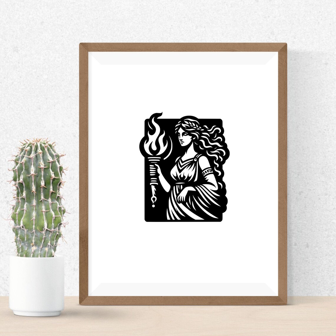 Hestia SVG Bundle, Goddess Clipart, Hand Drawn Greek Mythology Theme ...