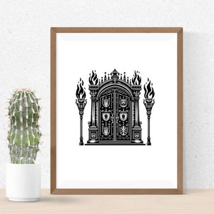 Entrance SVG Bundle, PNG, Door Clipart, Hand Drawn Fantasy Themed ...