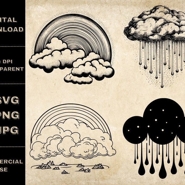 Cloud Engraving - Etsy