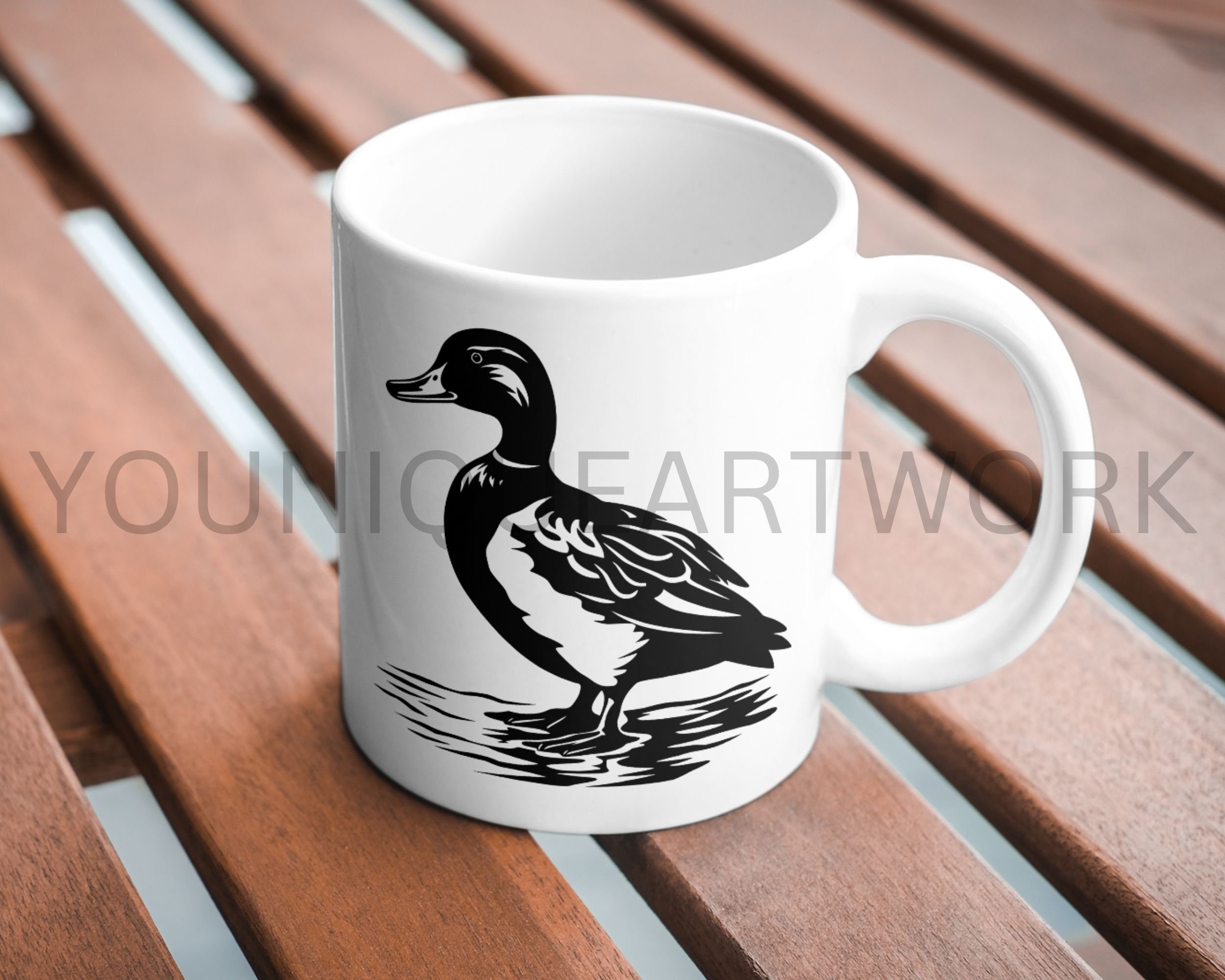 Mallard Duck Svg Bundle Png Cute Duck Clipart Hand Drawn Etsy