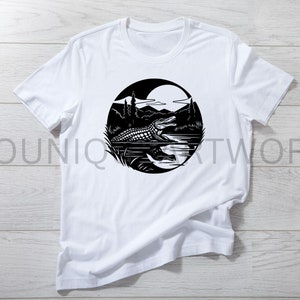 Swamp SVG Bundle, PNG, Swamp Clipart, Hand Drawn Swamp Scene Vector ...