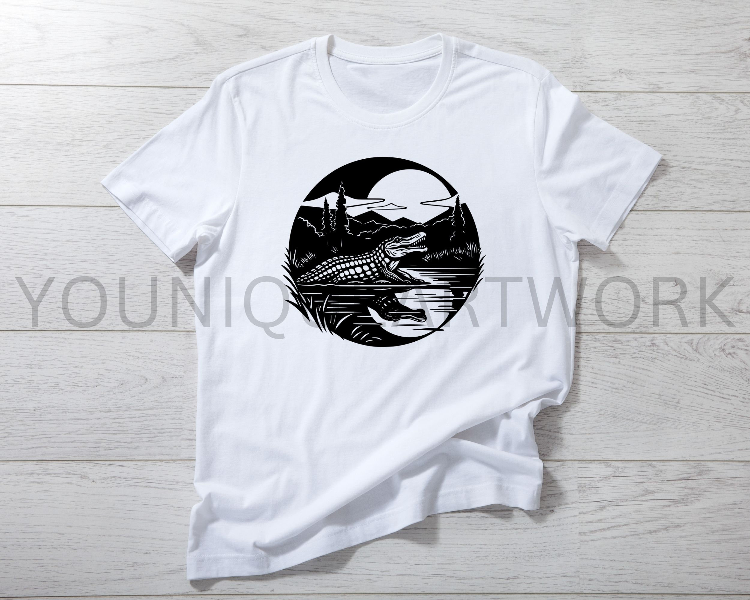 Swamp SVG Bundle PNG Swamp Clipart Hand Drawn Swamp Scene - Etsy