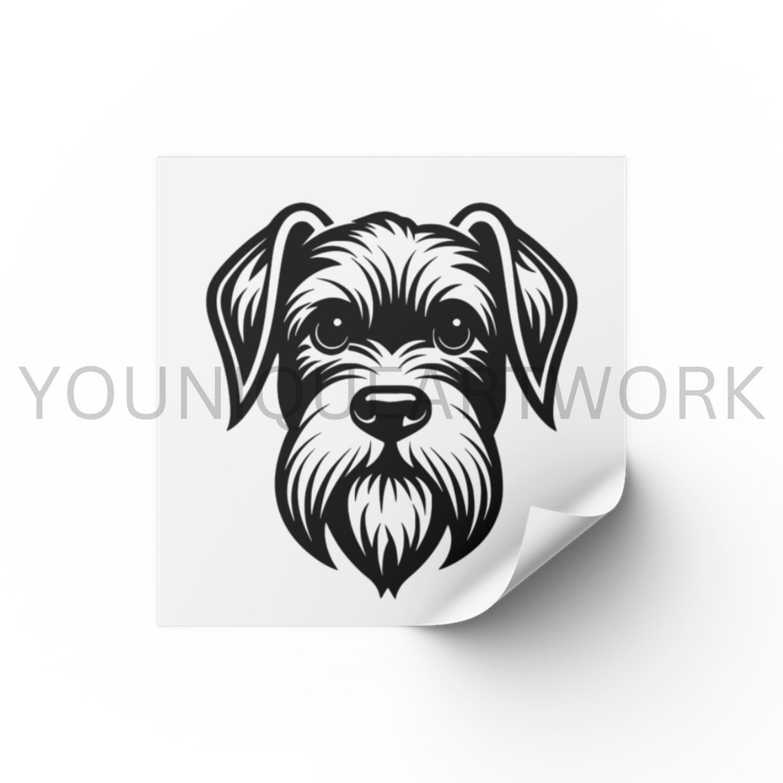 Schnauzer SVG Bundle PNG Cute Dogs Clipart Hand Drawn Dog - Etsy