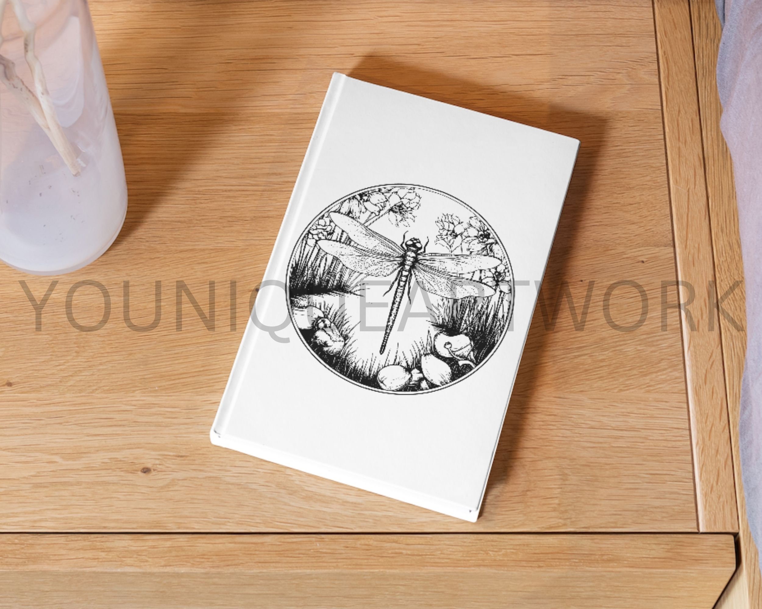 Dragonfly SVG Bundle PNG Dragonflies Clipart Hand Drawn - Etsy