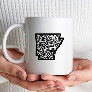 Arkansas SVG Bundle, Arkansas State Clipart, Hand Drawn Mockingbird Art ...