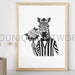 Zebra SVG Bundle, PNG, Cute Zebra Clipart, Hand Drawn Floral Zebra ...