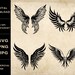 Wings SVG Bundle, PNG, Wings Clipart, Hand Drawn Wings Vector ...