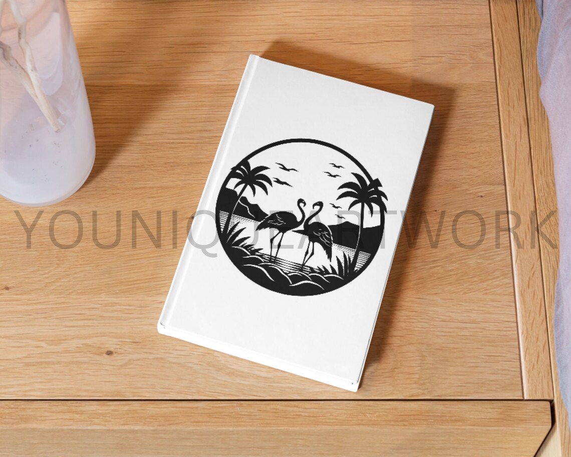 Flamingo SVG Bundle, PNG, Flamingo Clipart, Hand Drawn Flamingos Vector ...