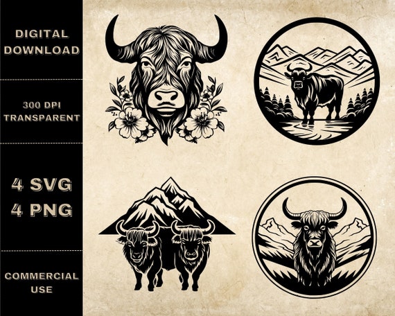 Yak Clipart Vector Yak Vector Transparent Free For Yak Vector Art,