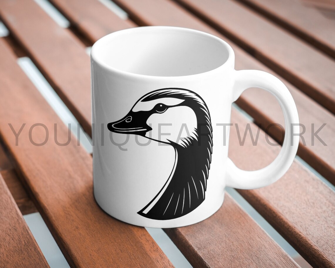 Goose SVG Bundle, PNG, Goose Clipart, Hand Drawn Goose Vector ...