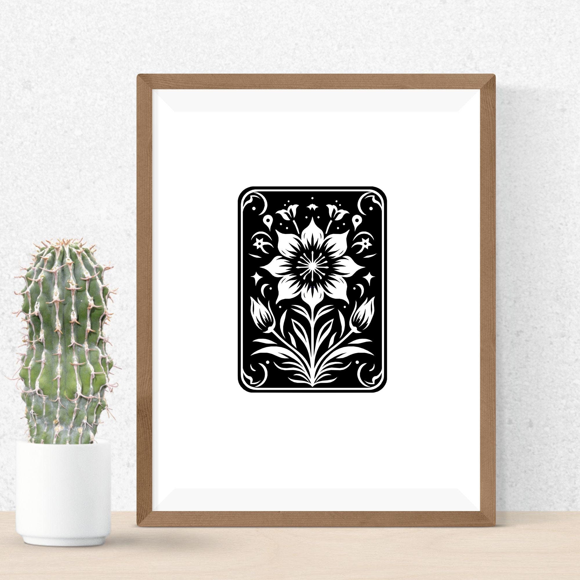 Violet SVG Bundle, Violets Flowers Clipart, Hand Drawn Floral Theme ...