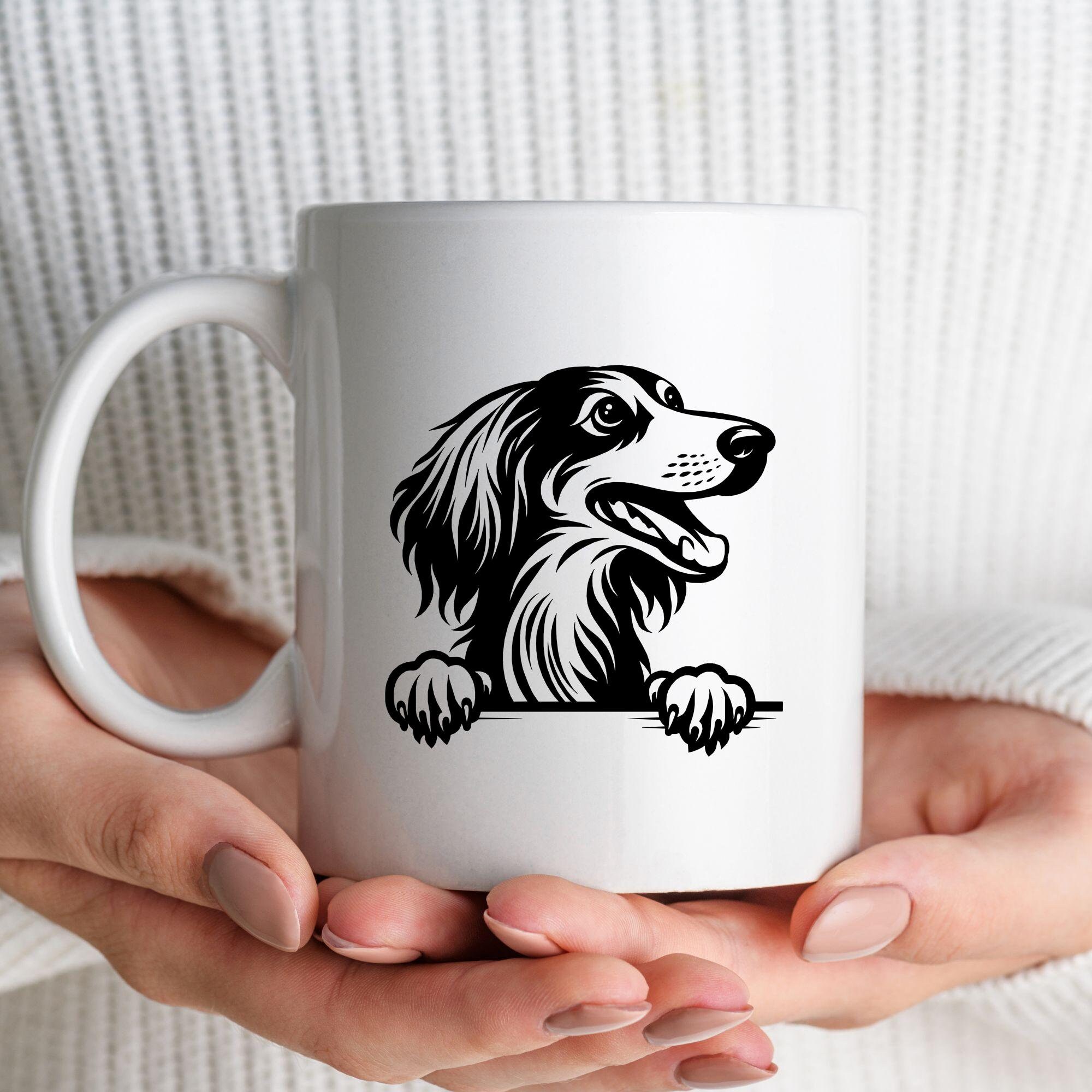 Saluki SVG Bundle, Saluki Clipart, Hand Drawn Dog Theme Vector ...