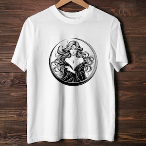 Lilith SVG Bundle, Wiccan Clipart, Hand Drawn Crescent Moon Witchy ...