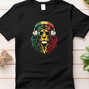 Rasta Lion SVG Bundle, PNG, Rastafarian Lion Clipart, Hand Drawn Reggae ...
