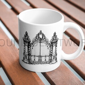 Heaven Gates SVG Bundle, PNG, Gate Clipart, Hand Drawn Gates Vector ...