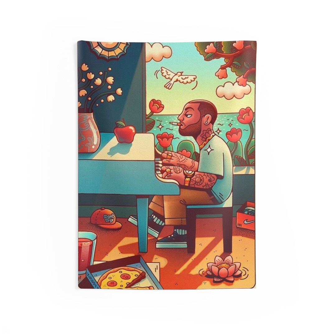 Mac Miller Wall Tapestry 26 X 36 - Etsy