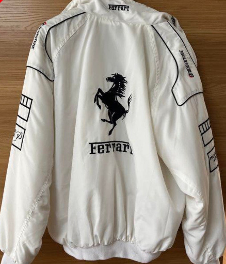 Ferrari Racing Jacket 3D Printed Ferrari Bomber Jacket F1 - Etsy