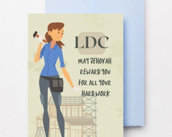 LDC 1.5 Inch Hot Pink Digital Sticker - Etsy