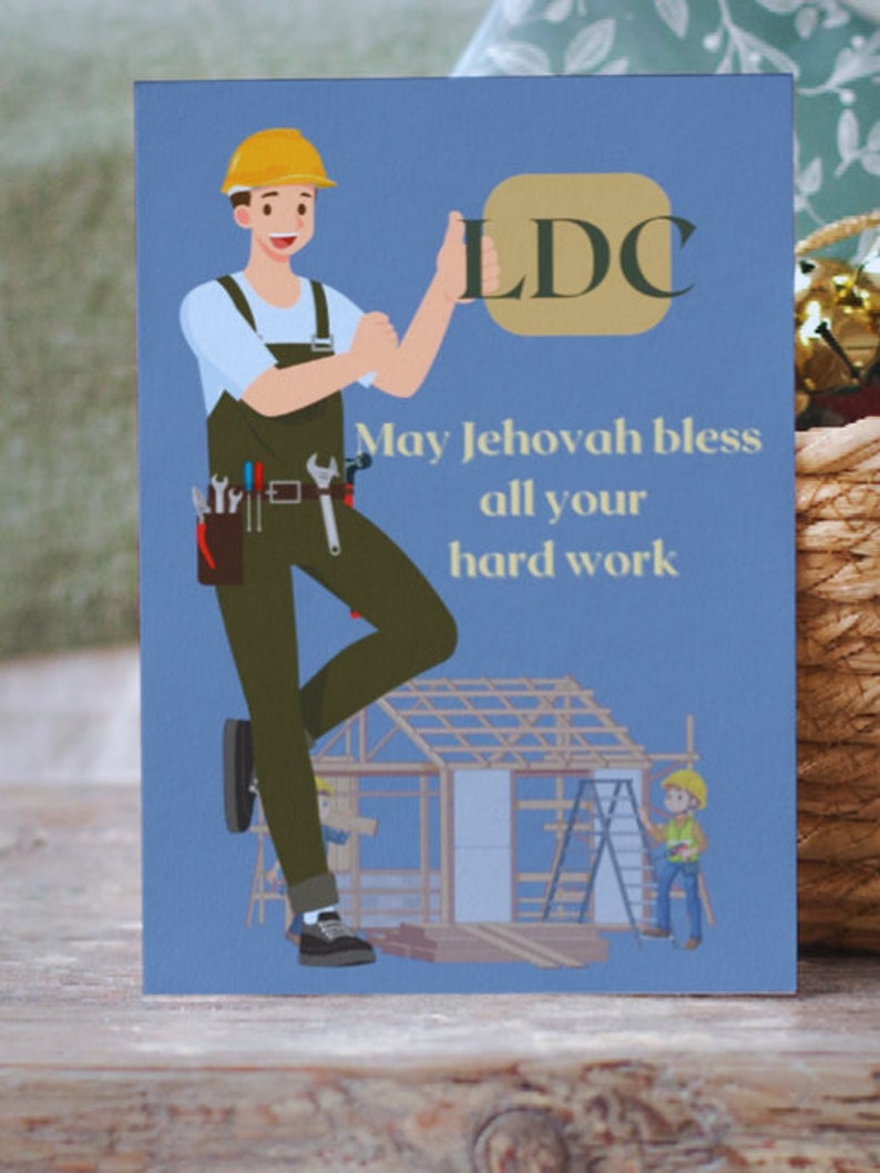 JW LDC Single Brother Card - Etsy