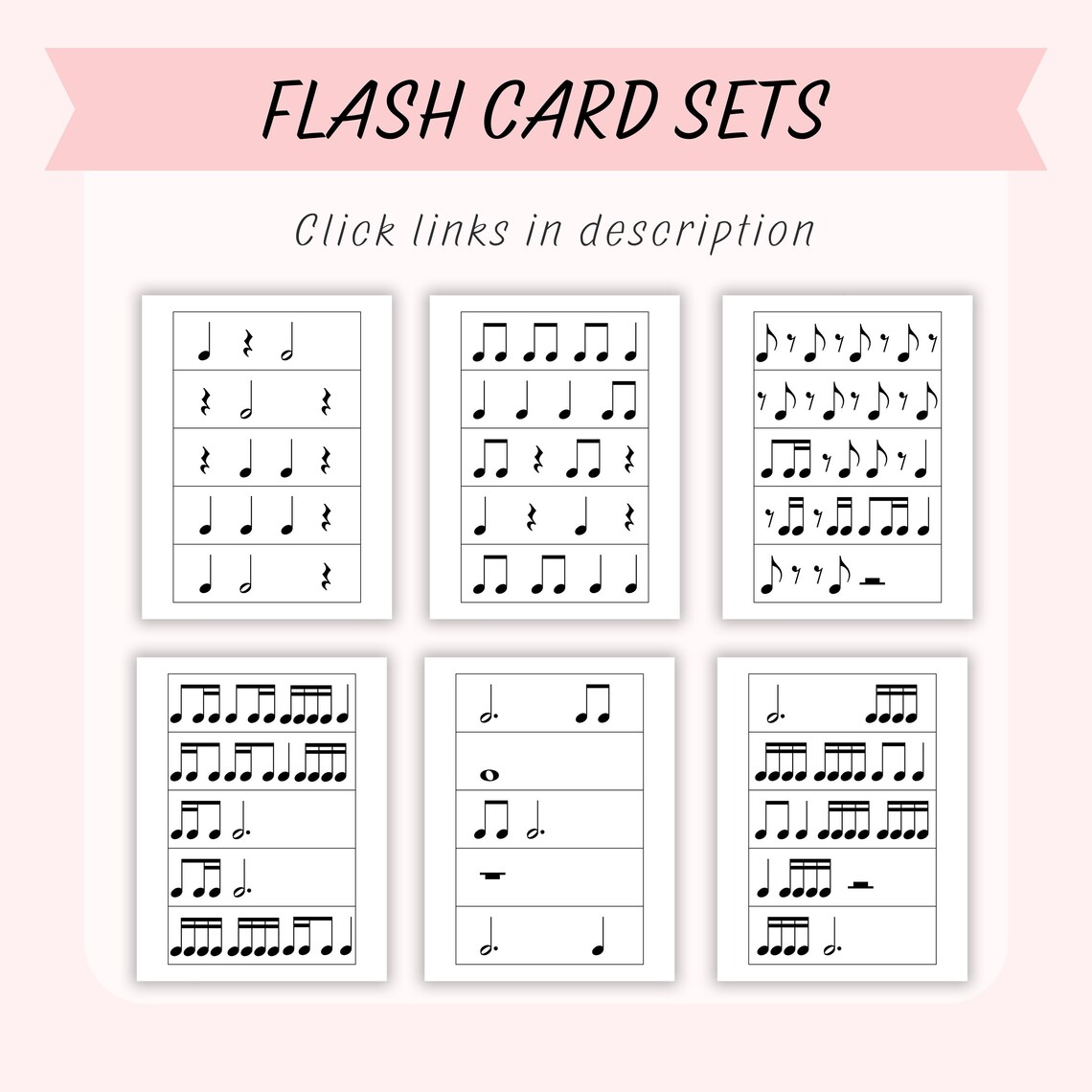 Rhythm Bingo BUNDLE | Music Beats | Rhythm Card | Classroom Games ...
