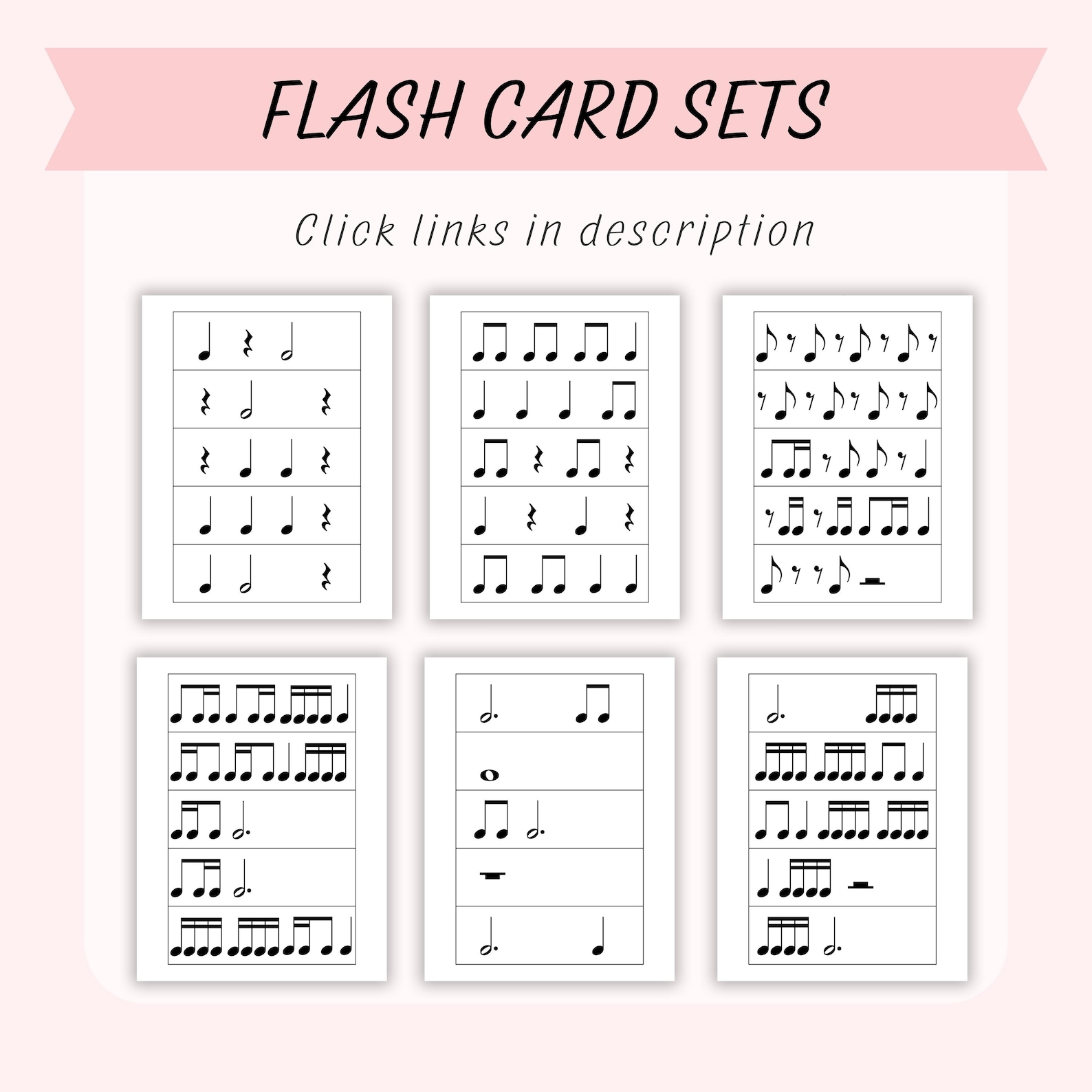 Rhythm Bingo BUNDLE | Music Beats | Rhythm Card | Classroom Games ...