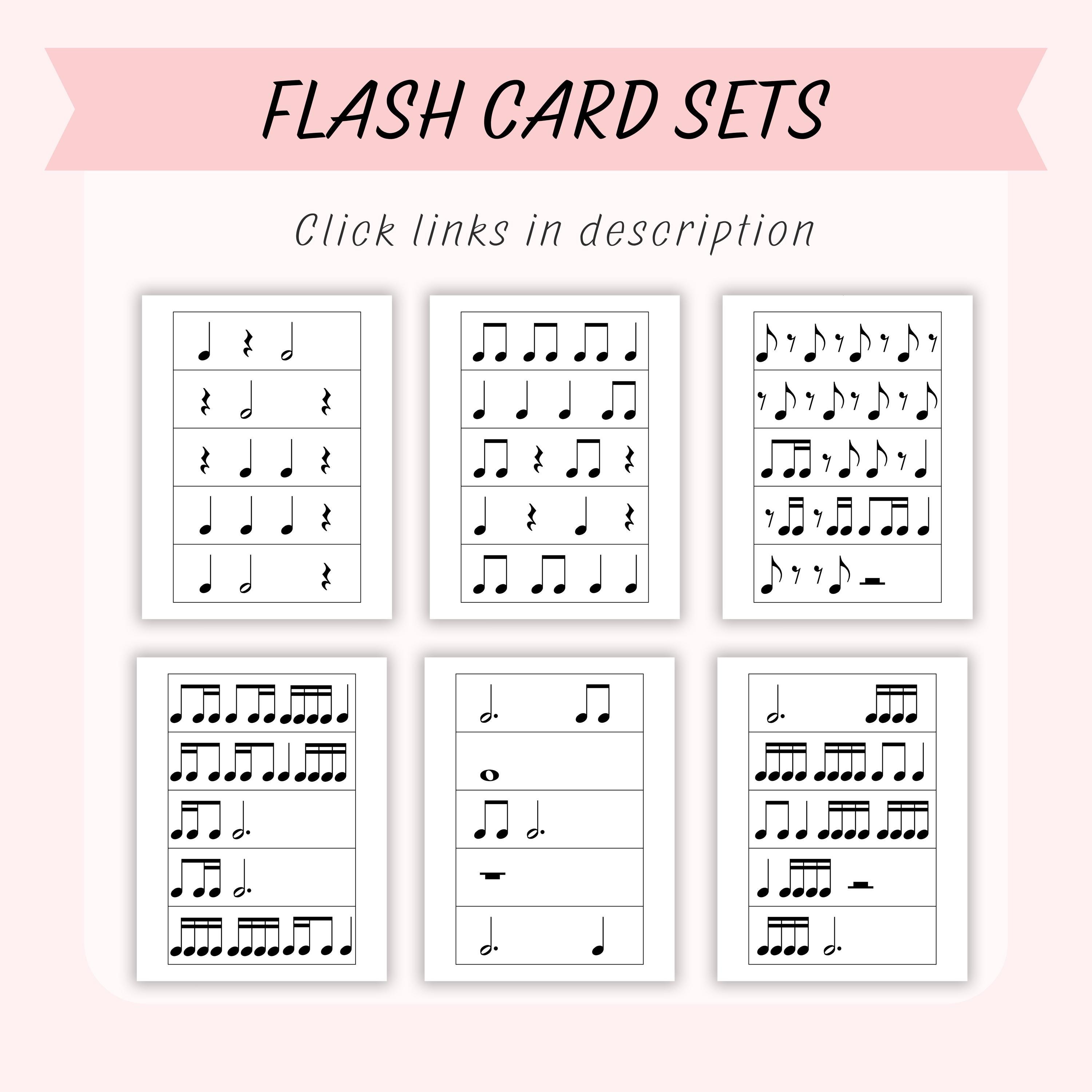 Rhythm Bingo BUNDLE | Music Beats | Rhythm Card | Classroom Games ...