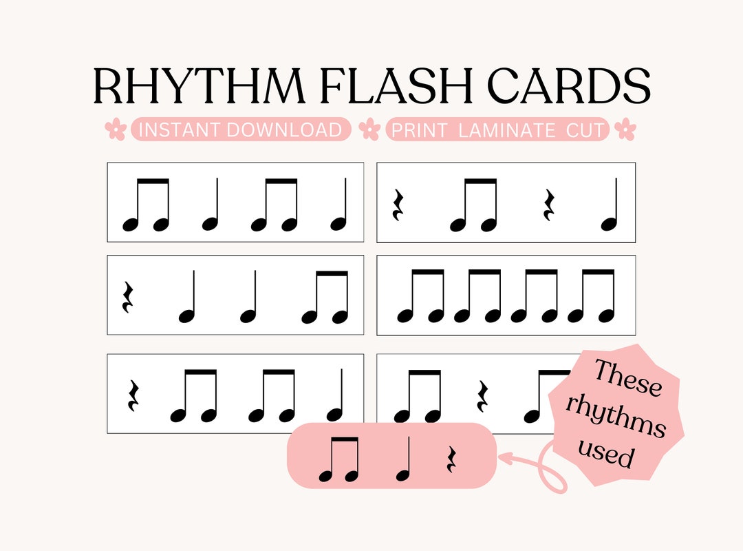 Rhythm Flash Cards, Music Rhythms, Rhythm Cards, Theory Cheat Sheet ...