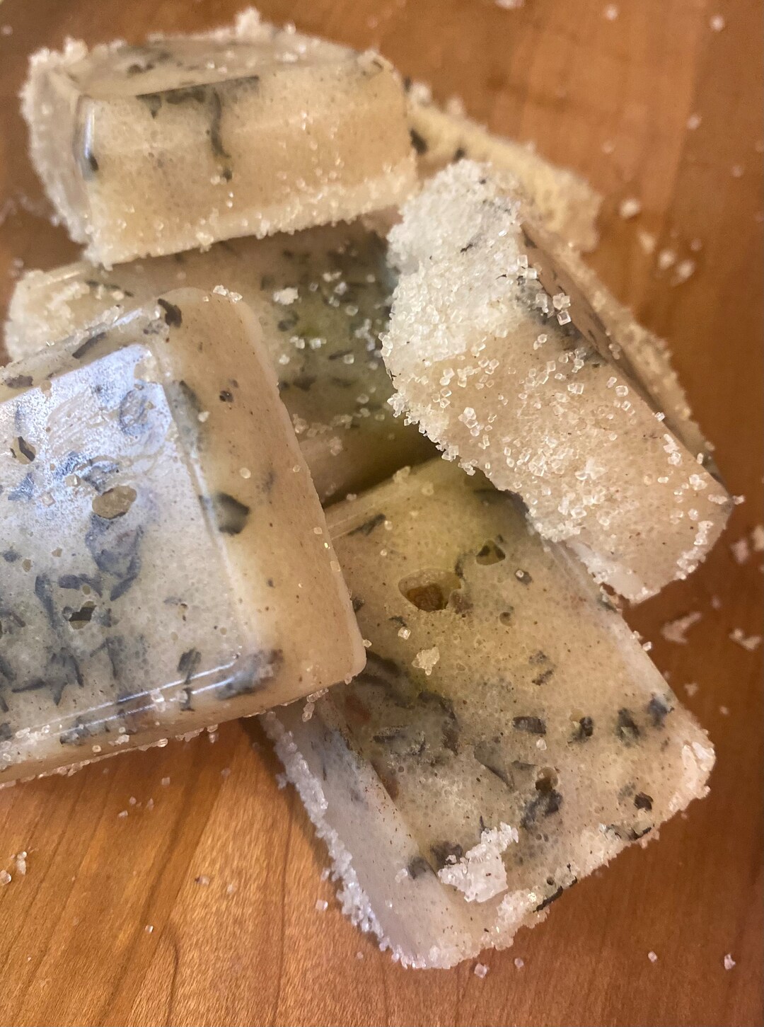 Natural Sugar Scrub Cubes, Exfoliate,moisturizing, Body Scrub ...