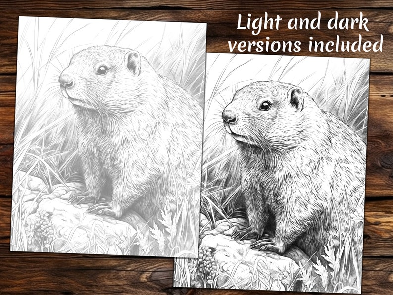 Rascally Rodents Coloring Page Book, Adult - Kids Coloring Book ...