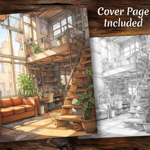 City Lofts Pt. 2 Coloring Book, 51 Coloring Pages, for Adults and for ...