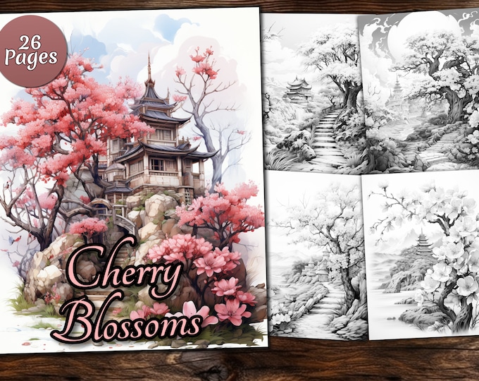 Embrace the Beauty of Cherry Blossoms Nearly 200 Cherry Blossom ...