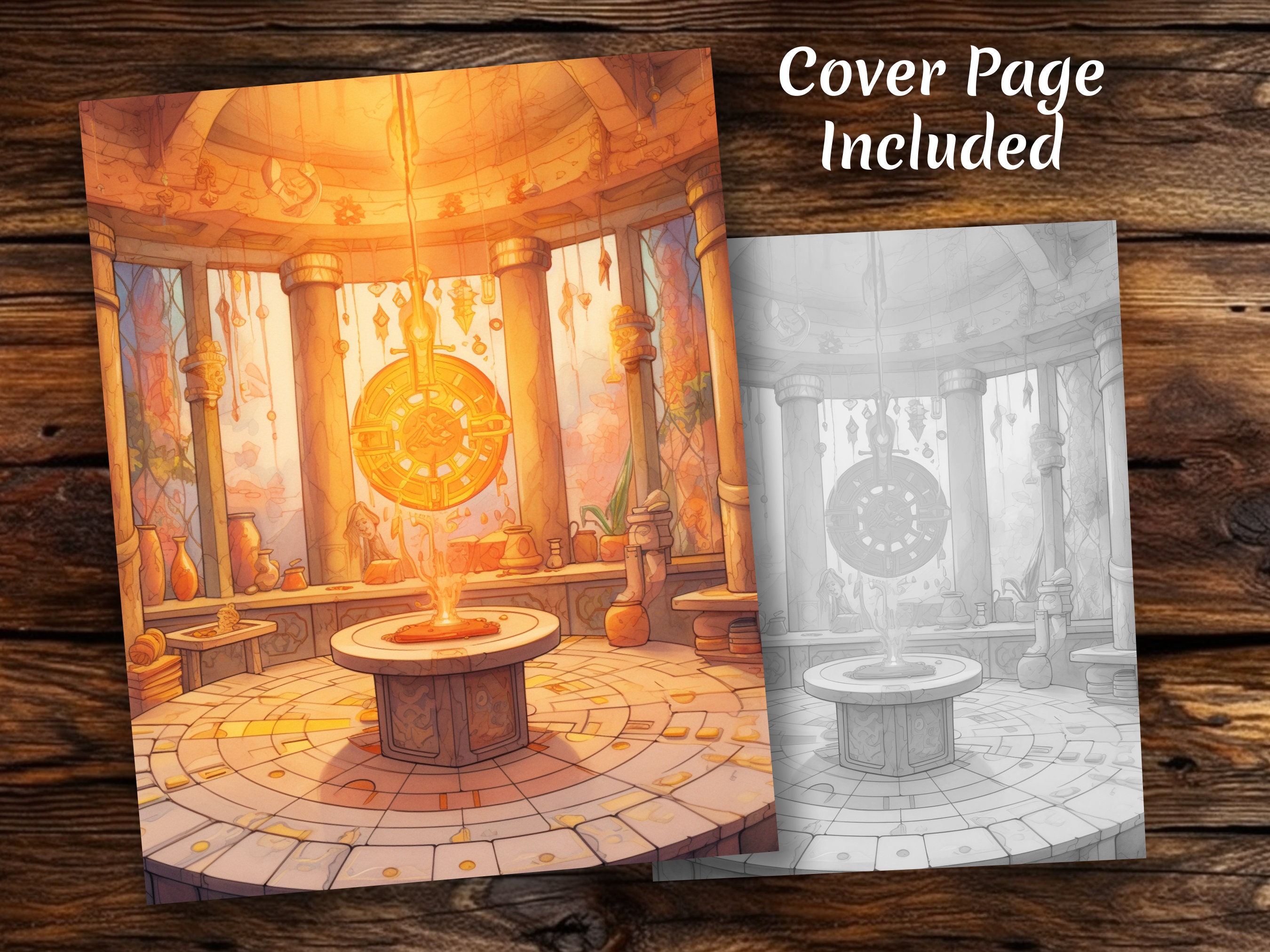Seance Rooms Coloring Book 41 Coloring Pages for Adults and - Etsy