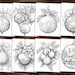 Christmas Ornaments Coloring Book: 39 Grayscale Pages (printable PDF ...
